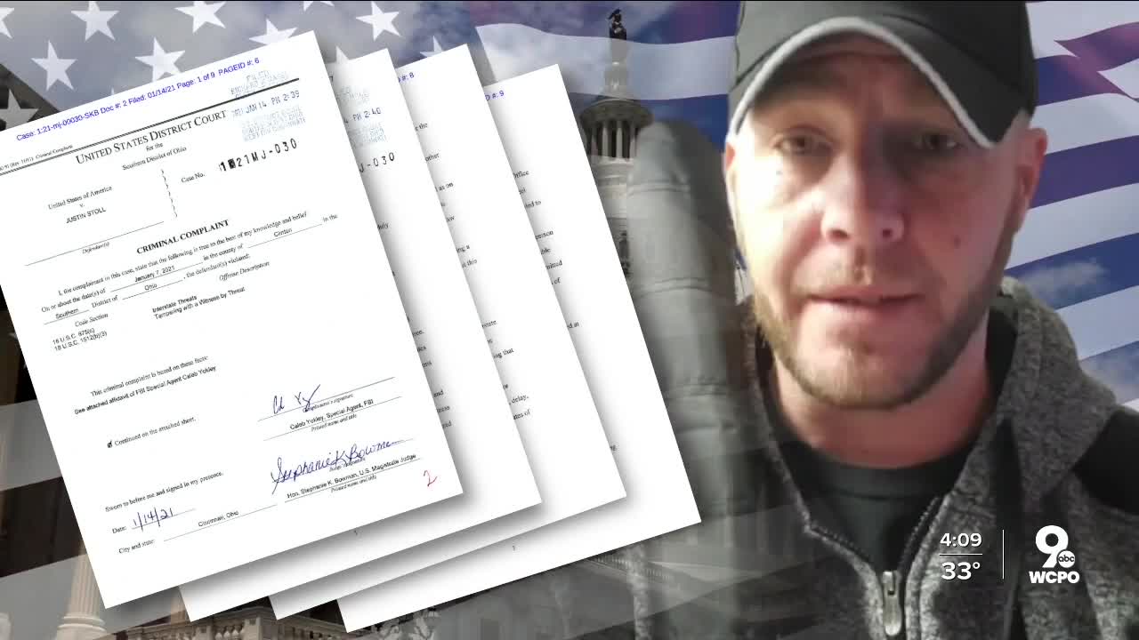 Local man at Capitol riot accused of online threats