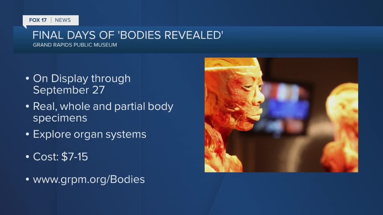 Video: Time is running out to see the Bodies Revealed exhibit