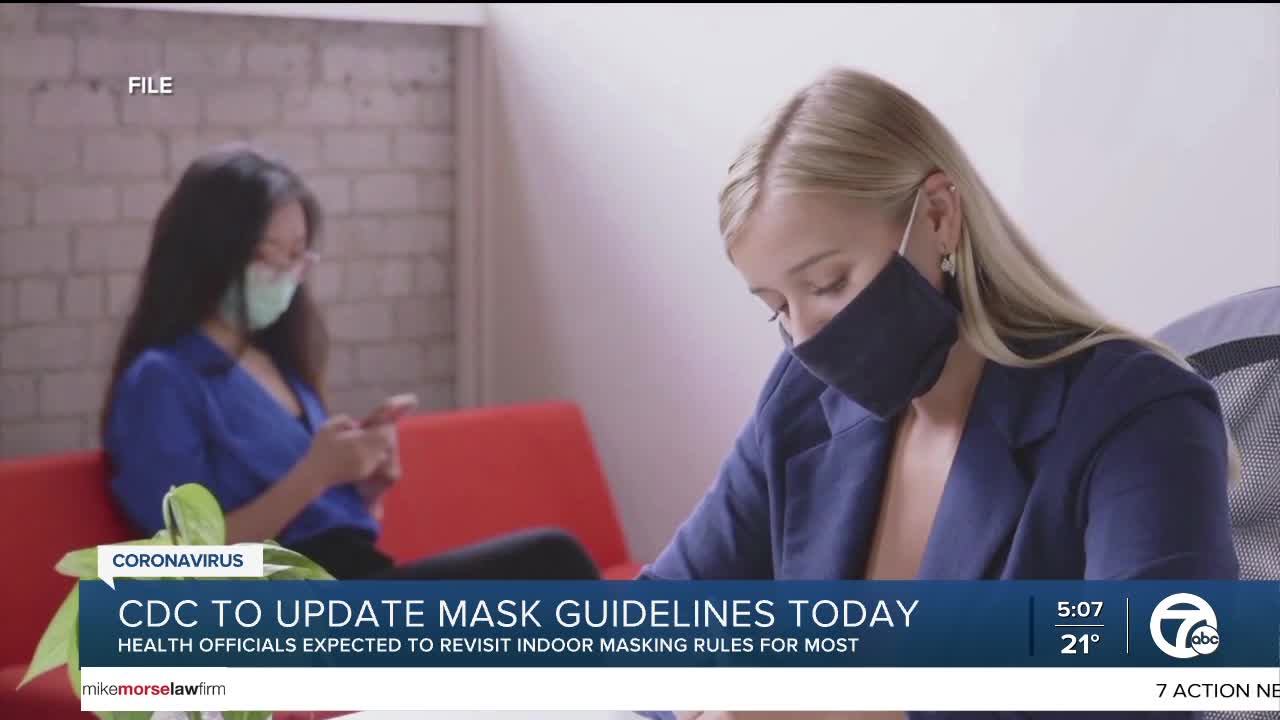 CDC expected to update indoor masking policies