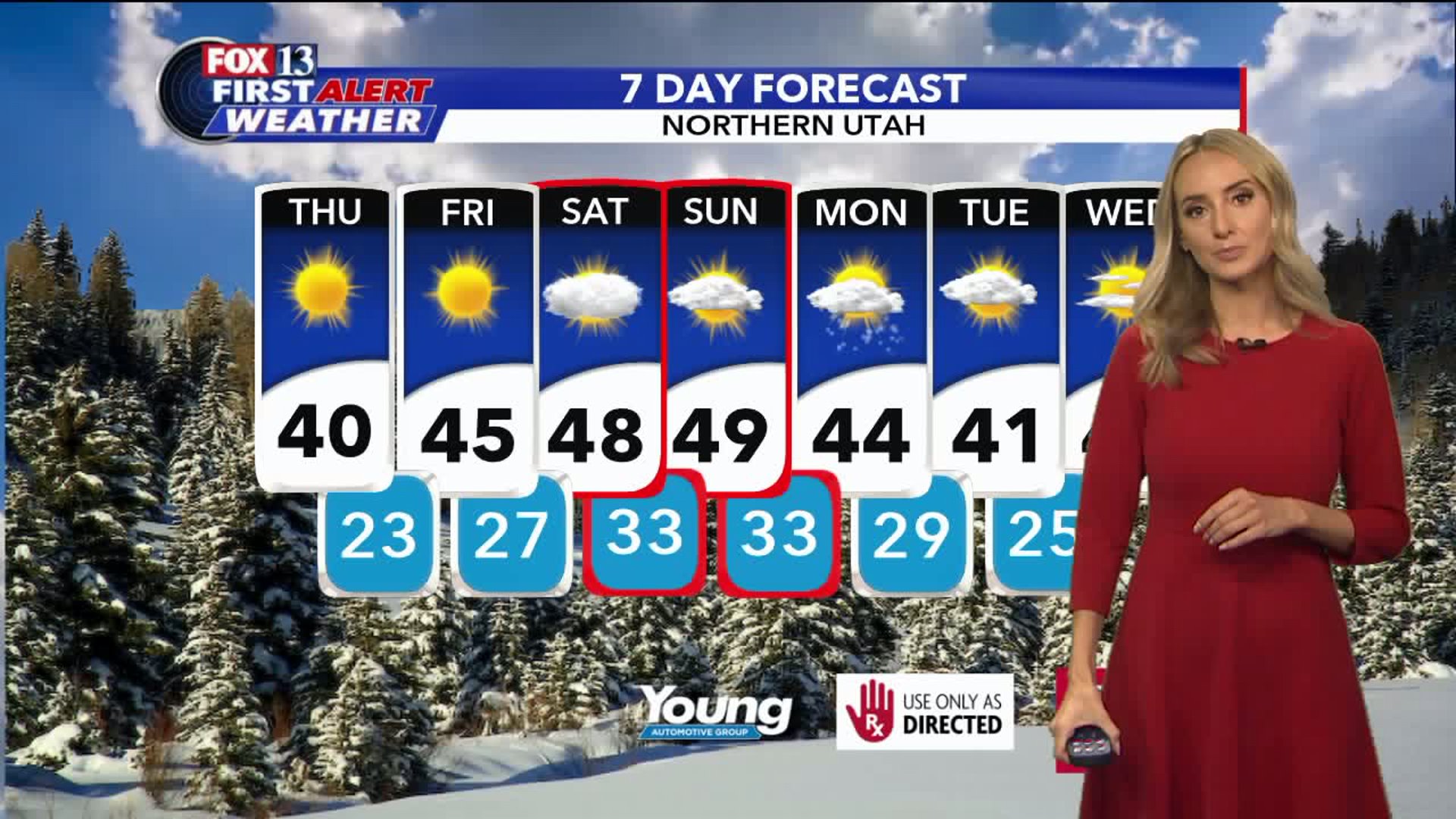 Weather Forecast: Thursday February 20, 2020