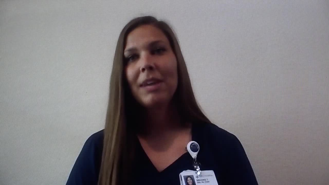 'I am so proud to serving along the sides with you.' Nurse cheers on ...