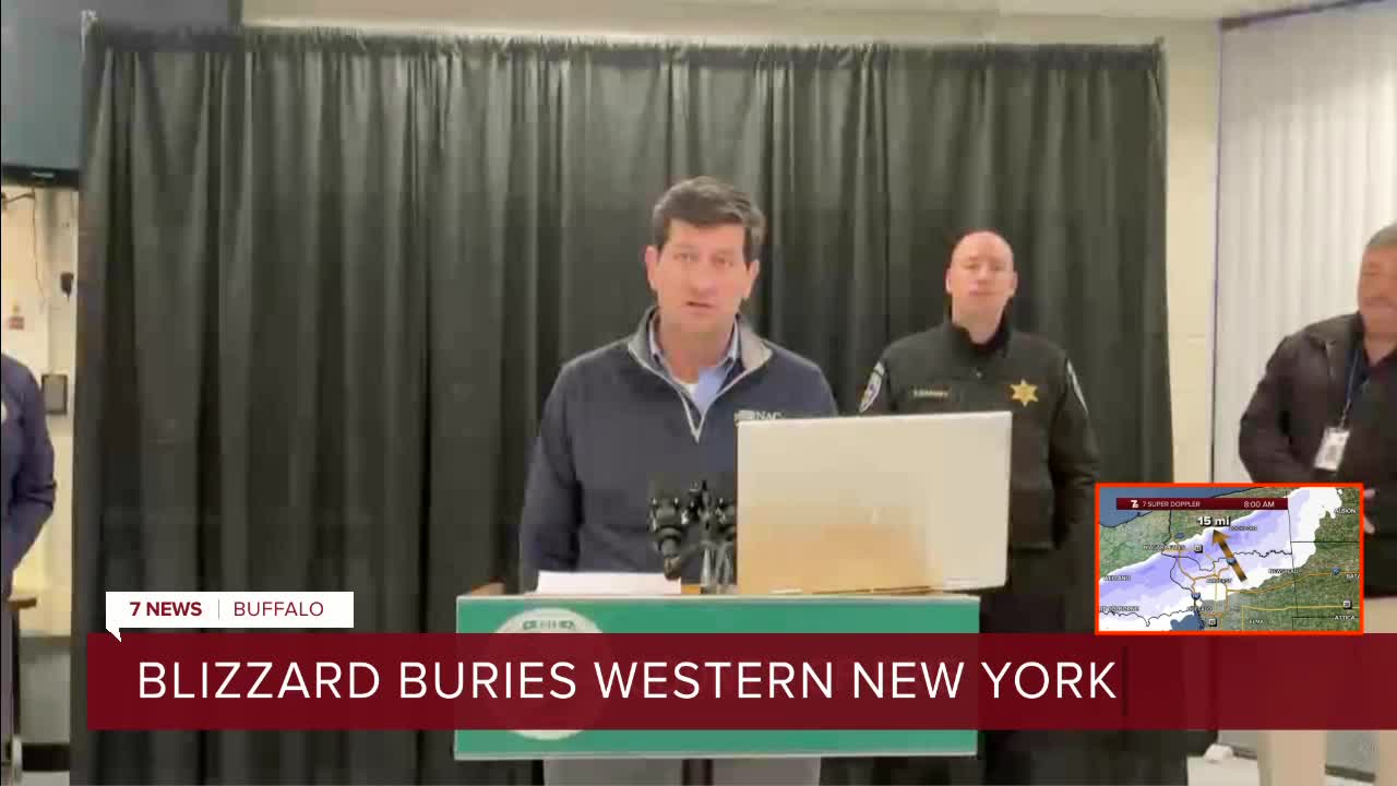 Poloncarz: 'There is no emergency service available' in worst hit areas