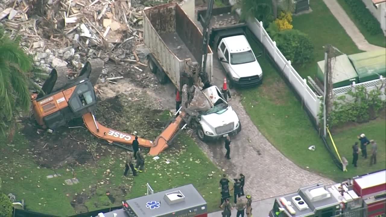 Construction worker killed in excavator collapse in Delray Beach