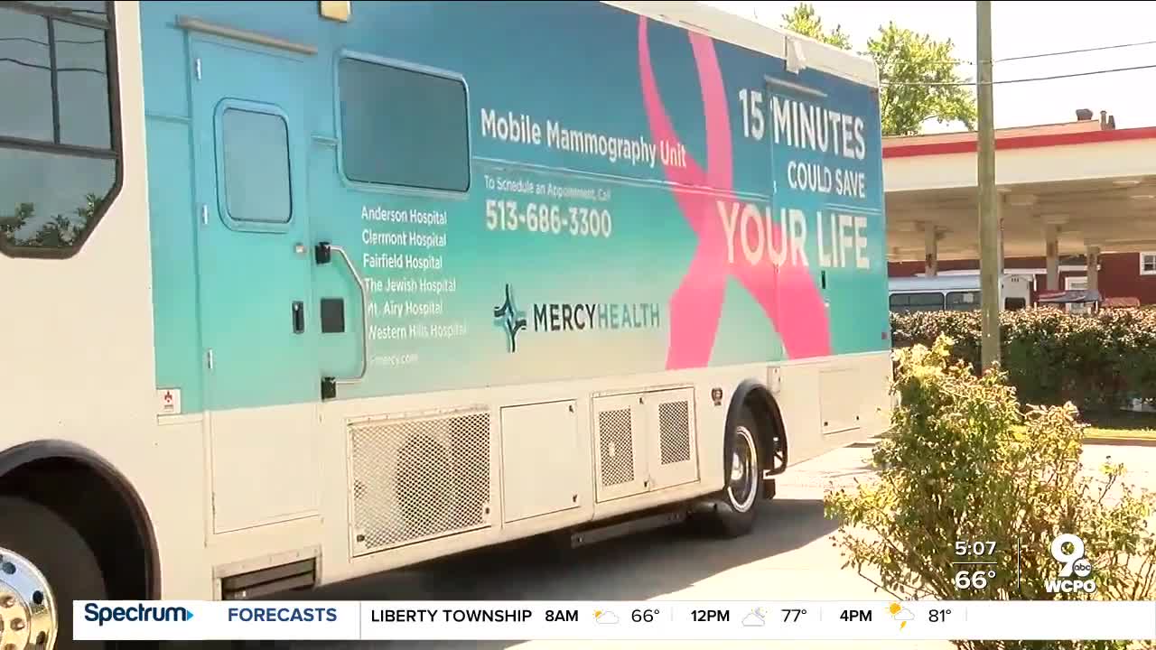 Mobile mammography van hits Greater Cincy neighborhoods this month