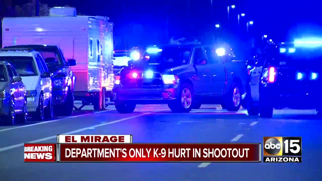 Police ID suspect who shot, killed K9 during officer-involved shooting