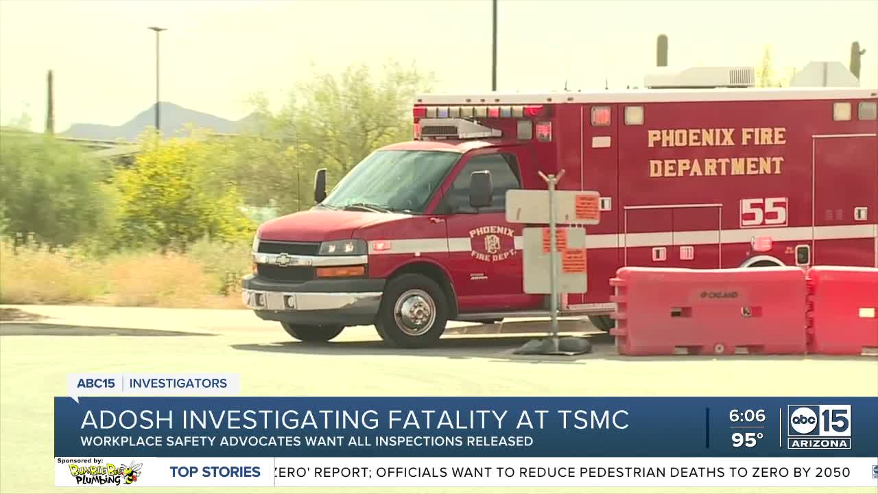 Man dead after reports of explosion at TSMC factory in north Phoenix
