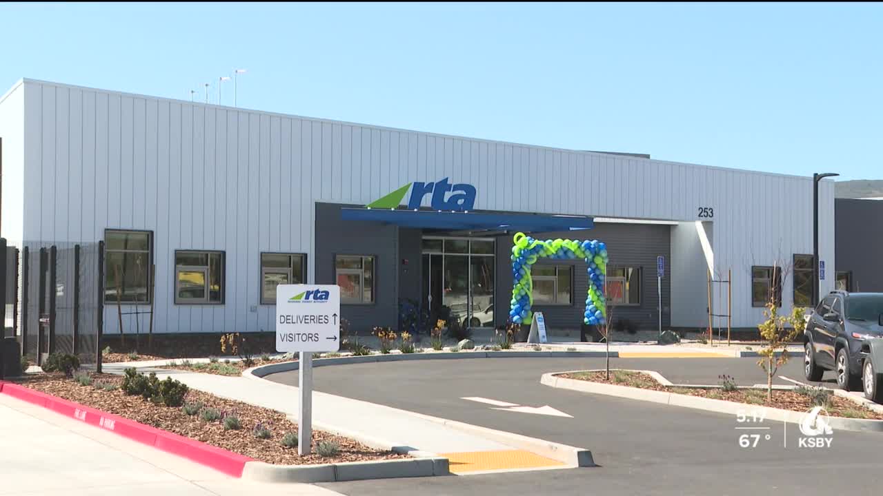 San Luis Obispo RTA unveils new bus facility