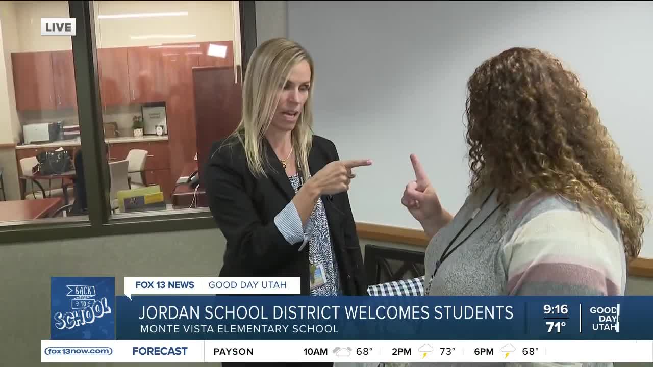 The First Day of School at Monte Vista Elementary