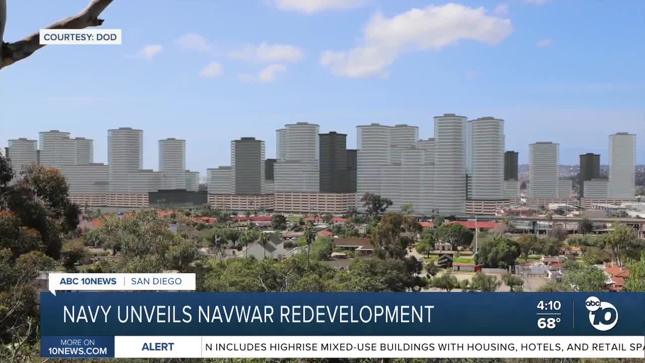 Proposed plan could bring 10K homes to NAVWAR site