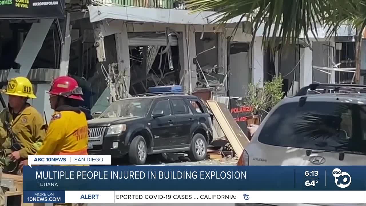 New video shows explosion that injured multiple people in Tijuana