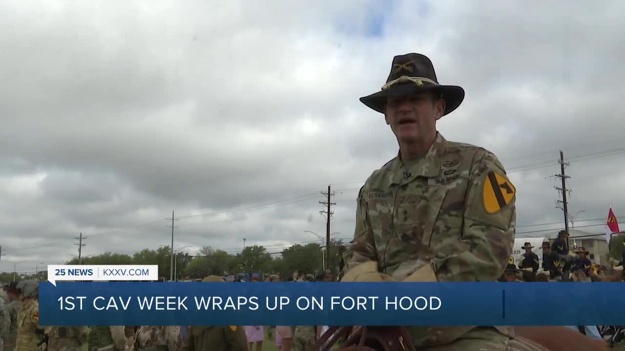 Historic ceremony caps a week of Fort Hood celebrating 101 years of 1st CAV