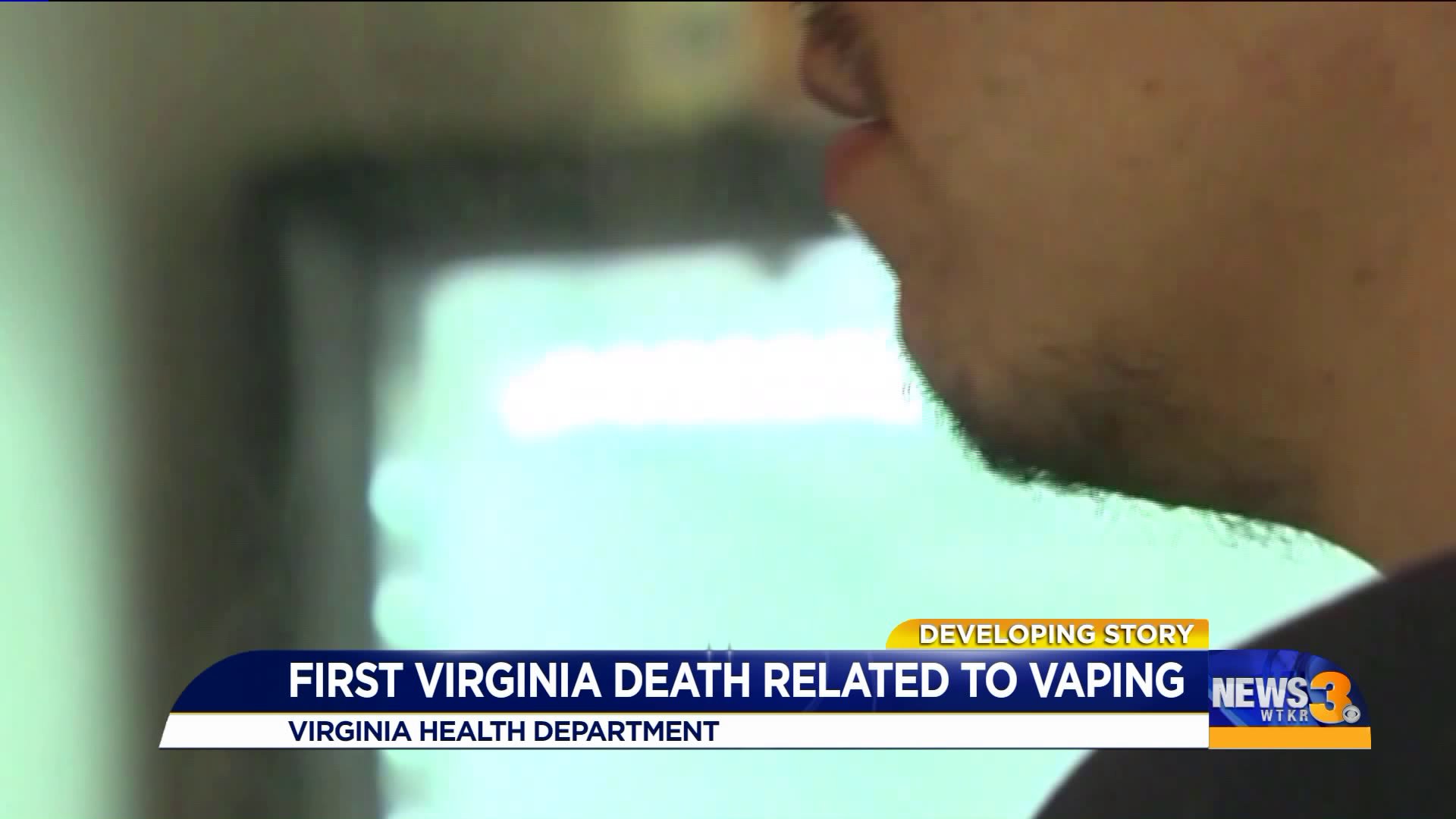 Vaping-related death confirmed by Virginia Dept. of Health