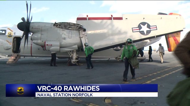 Squadron of the Month: VRC-40 Rawhides