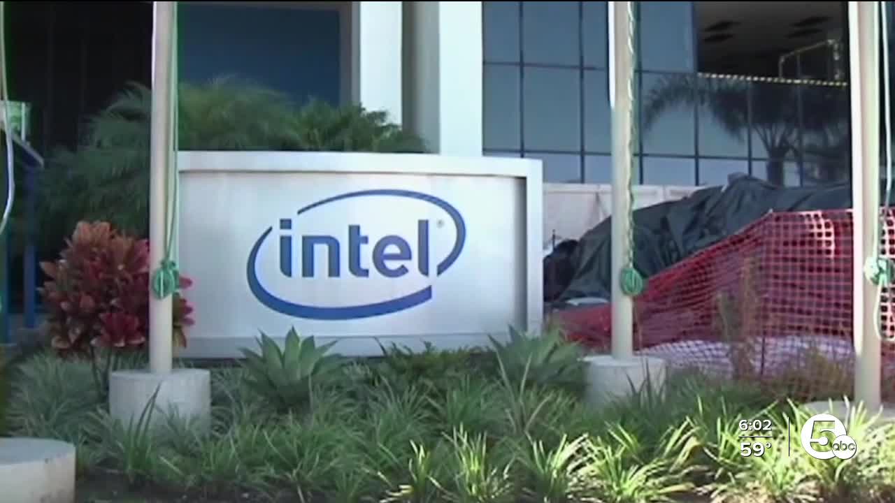 President Biden speaks at Intel plant groundbreaking in Licking County