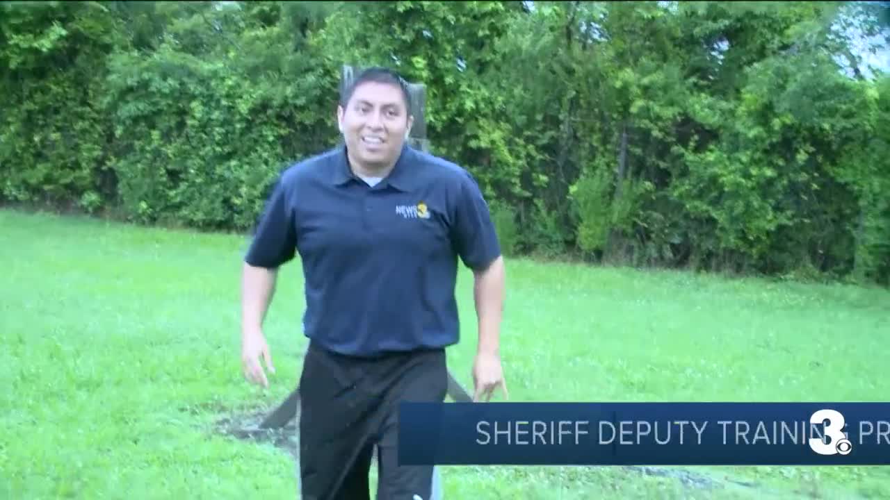 Running, jumping, crawling; A look and feel into law enforcement training