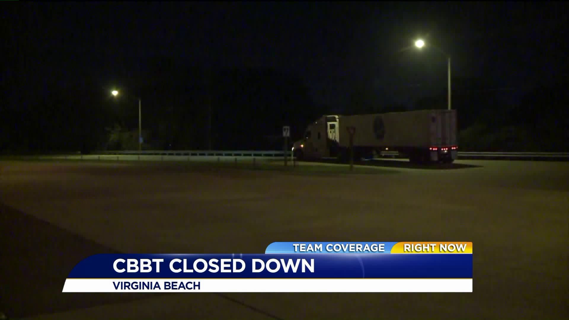 CBBT reopens after equipment from truck blocks tunnel