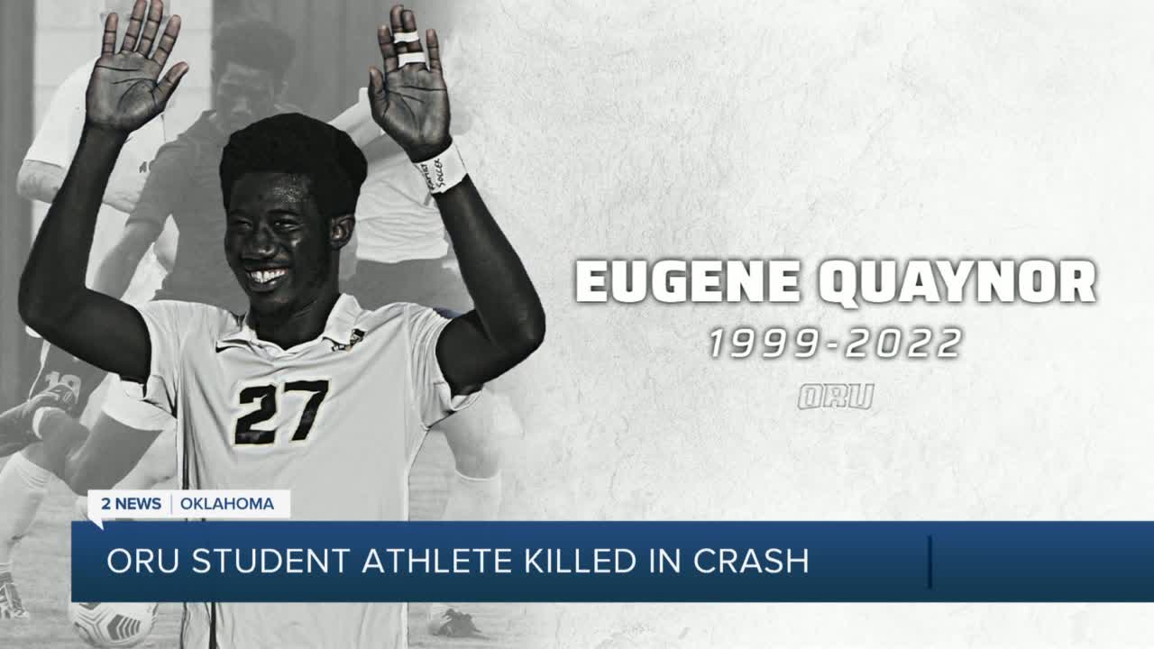 ORU soccer player killed in deadly south Tulsa crash