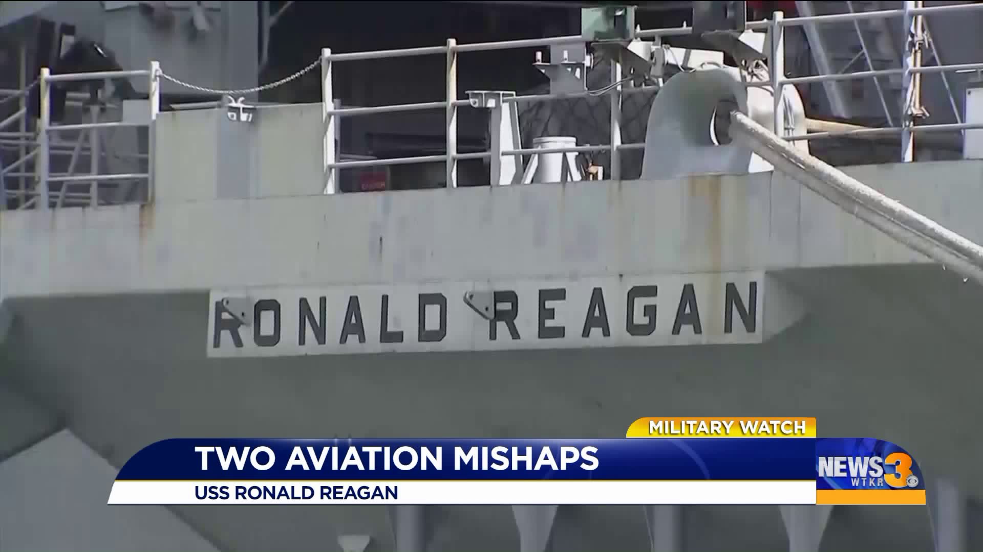 Two aviation mishaps involving Navy’s forward-deployed carrier in less ...