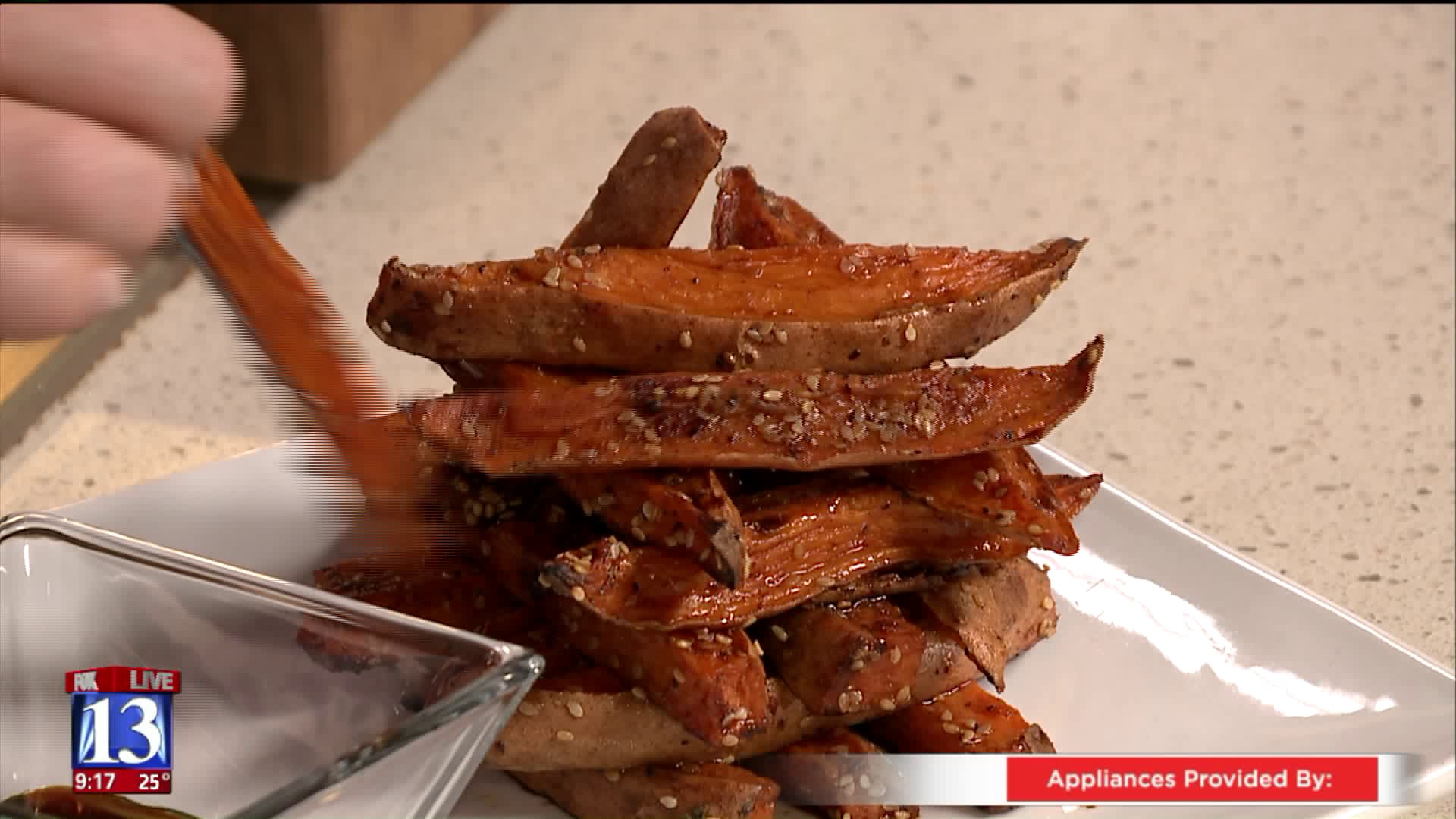Healthy New Year’s snacks: Baked Spring Rolls, Jenga Sweet Potato Fries ...