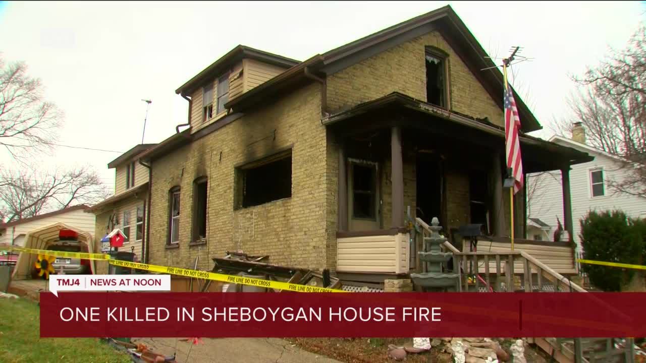 Woman dies in Sheboygan house fire; husband tried to save her
