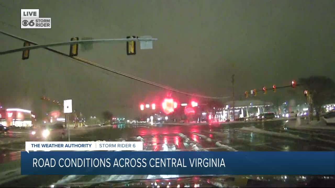 Hundreds of crashes reported in Virginia