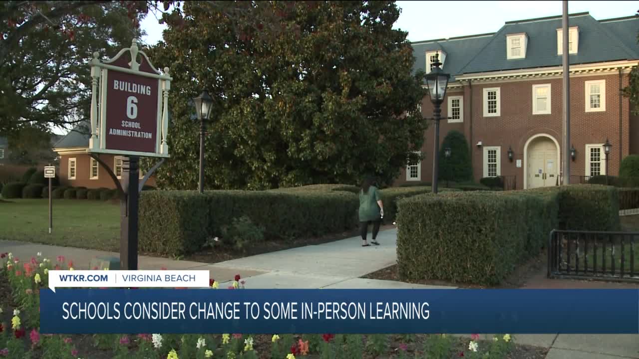 VBCPS officials discuss more students returning to classroom