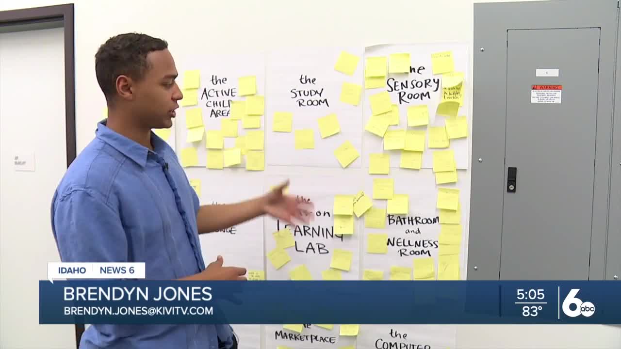 New Meridian Library branch, Orchard Park, opened this week