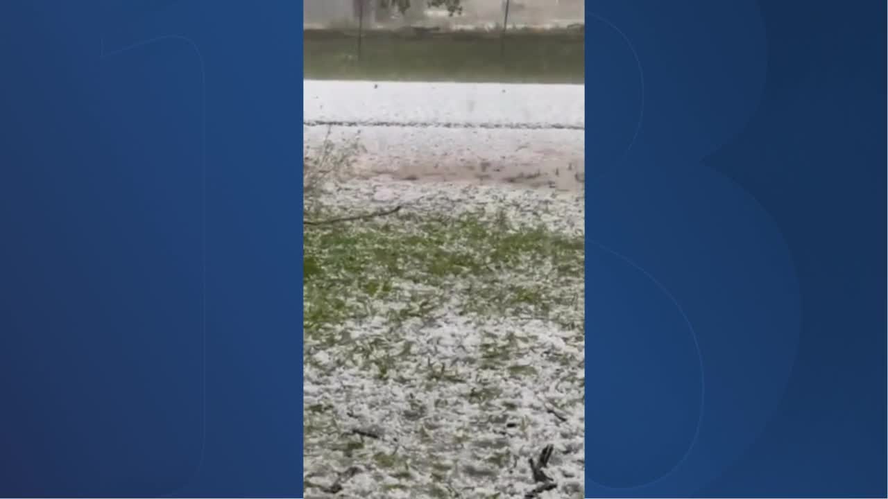 Massive hail falls on southern & eastern Utah
