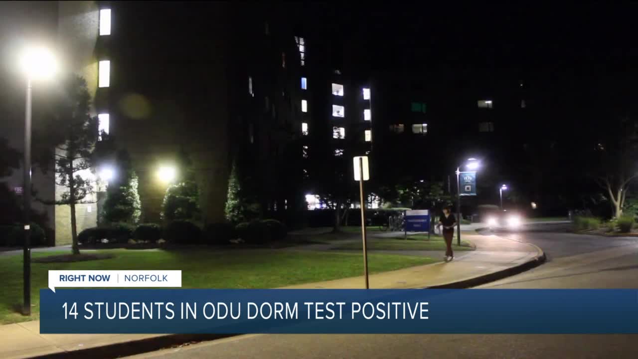 14 people diagnosed with COVID-19 in Old Dominion University residence hall