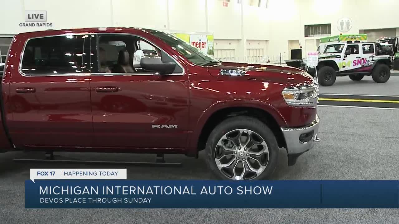 Michigan International Auto Show drives into DeVos Place for the weekend