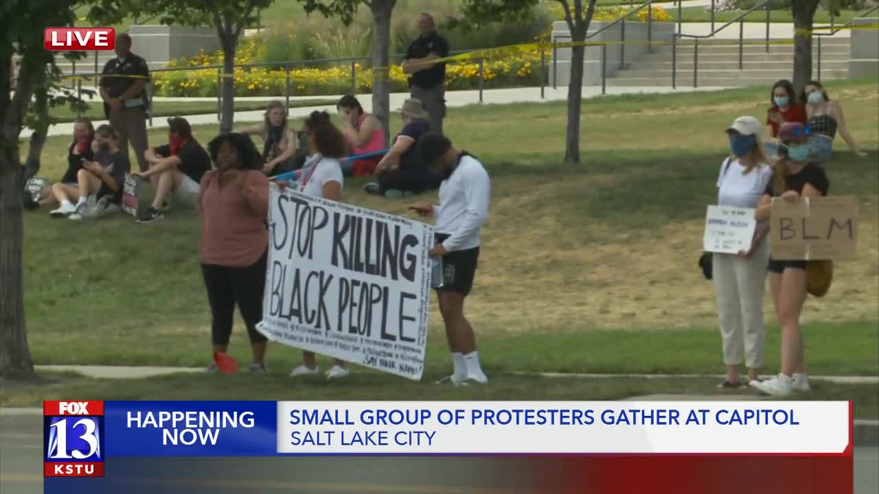 Protests remain peaceful on 6th night of downtown SLC demonstrations