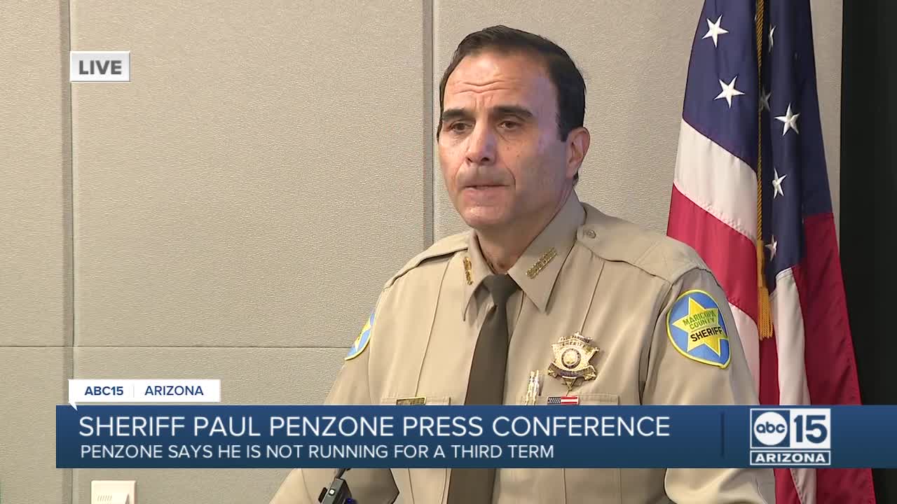 Friday marks MCSO Sheriff Paul Penzone's last day in office