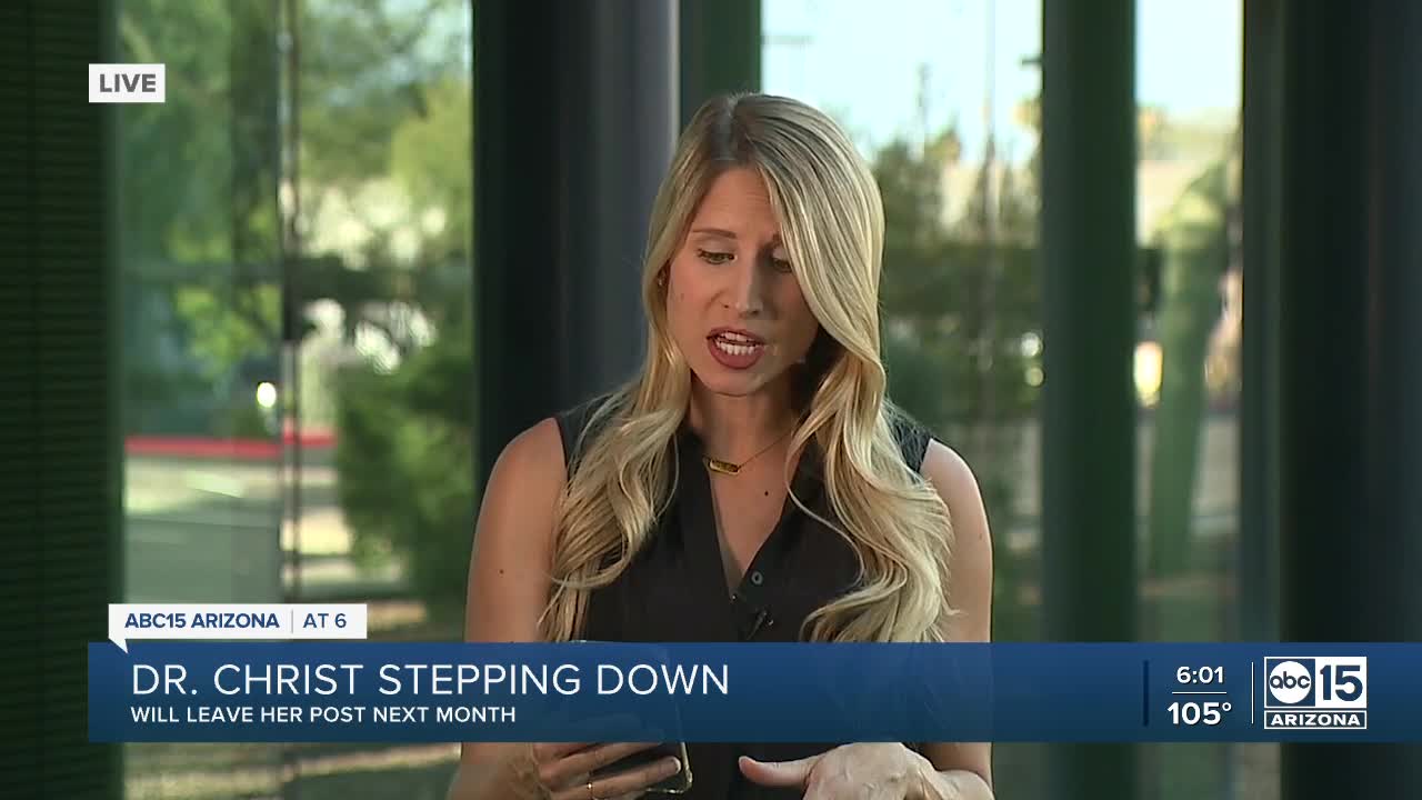 Director of AZ Department of Health to step down next month