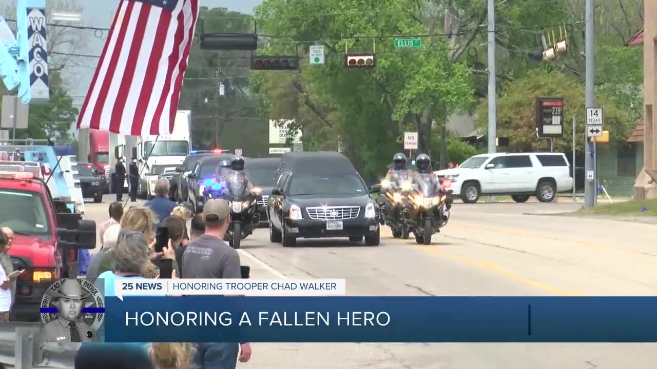 The Final Farewell for Fallen DPS Trooper Chad Walker