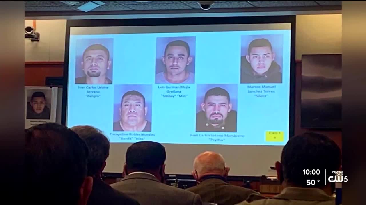 Murder trial begins for five Santa Maria MS-13 gang members