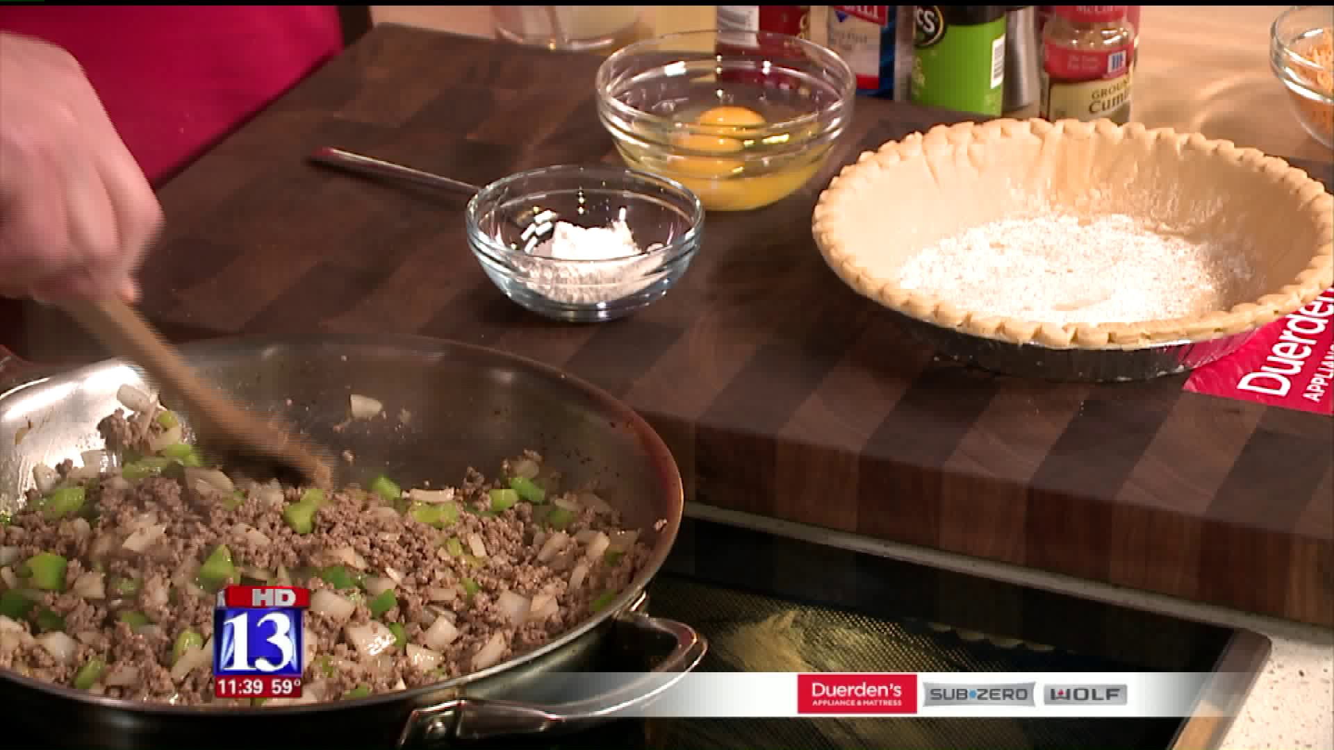 Mexican Beef and Cheesy Pie