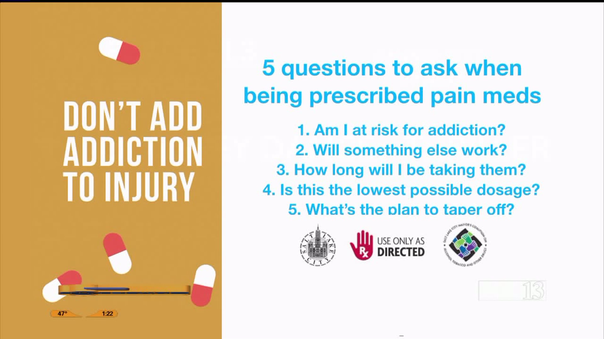 Recognizing and overcoming opioid addiction