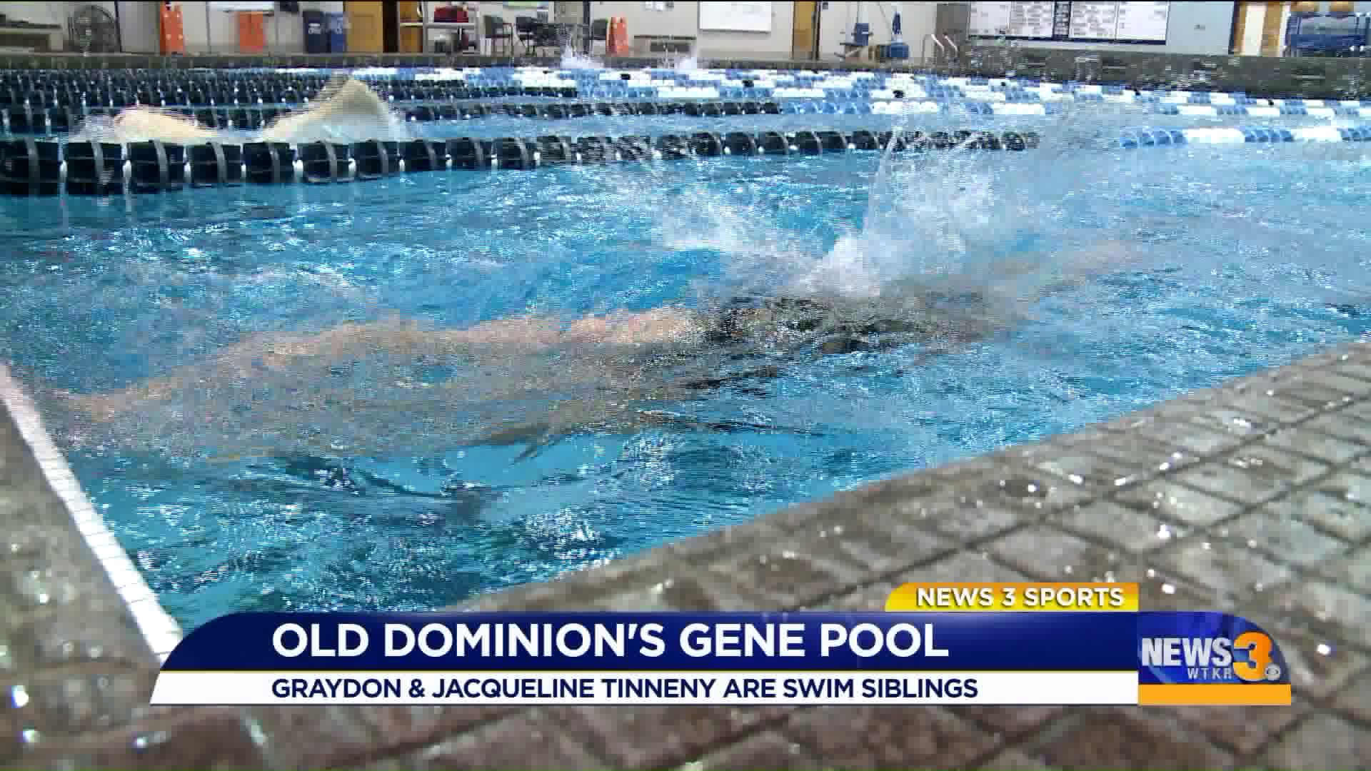 Swim-pressive siblings make ODU’s swimming center a gene pool