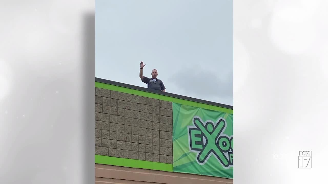 Support the fight against homelessness as Exodus staff members live on roof