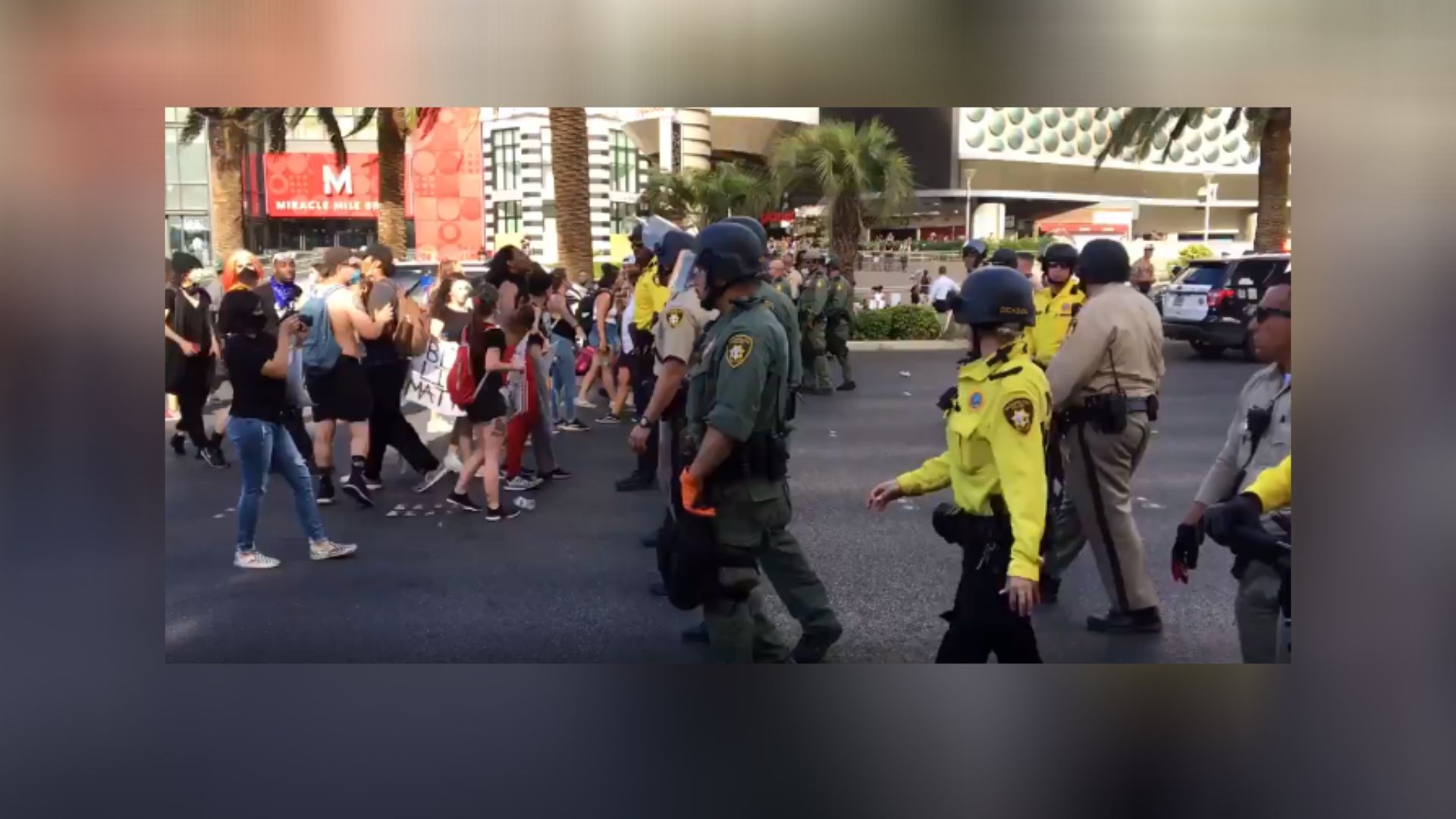 Vegas PD: 80 arrests in Black Lives Matter protest, 12 officers injured