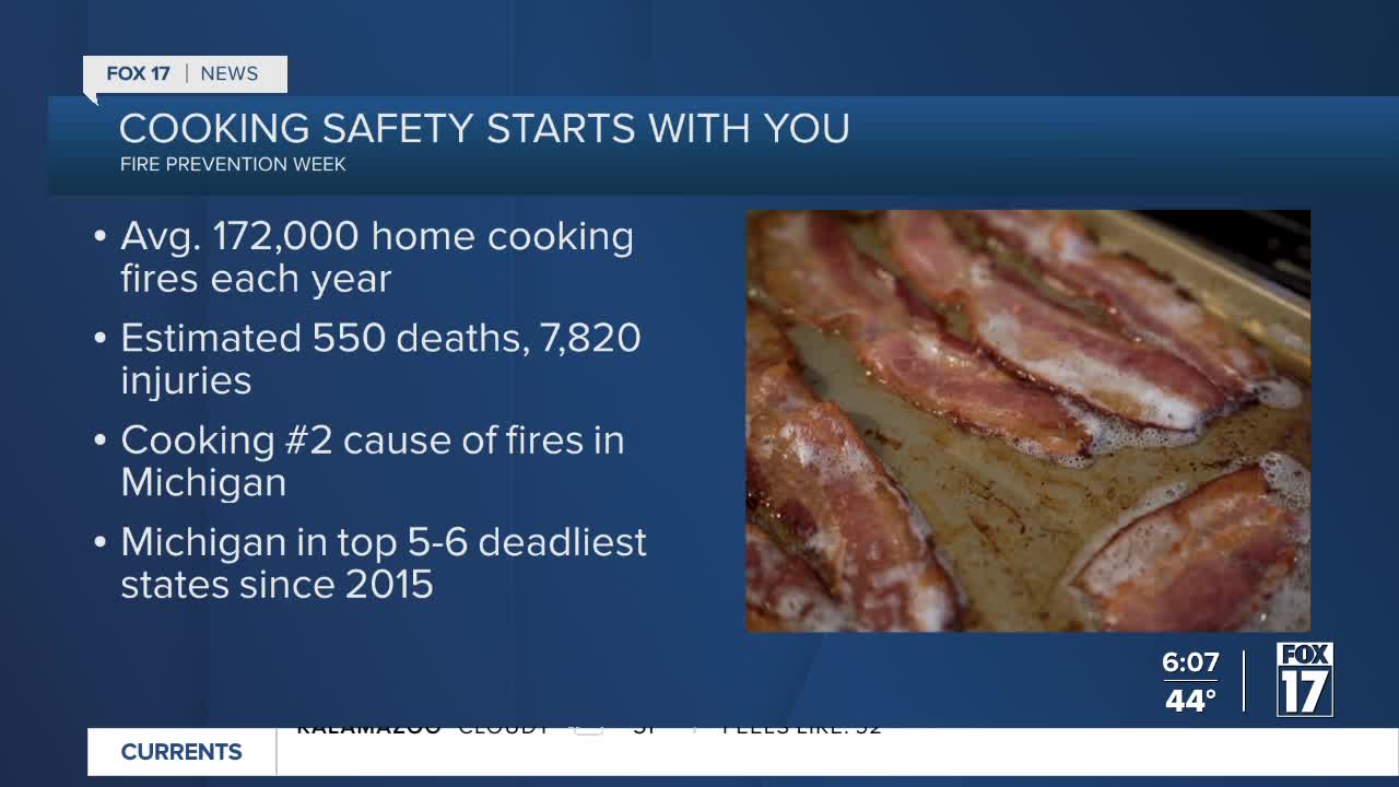 Oshtemo Fire Dept. talks cooking safety, fire prevention in the kitchen
