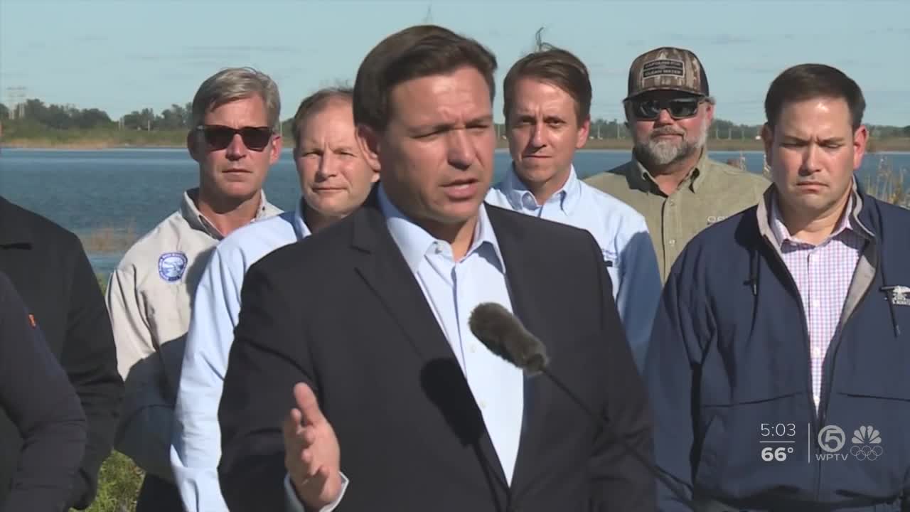 DeSantis calls on feds to fund Everglades reservoir