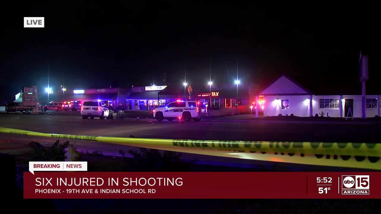 At least nine people shot in incident near 19th Avenue and Indian ...