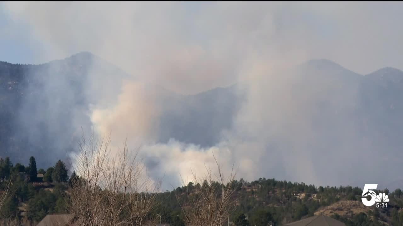 Fire at Air Force Academy now 90% contained, crews in mop up phase
