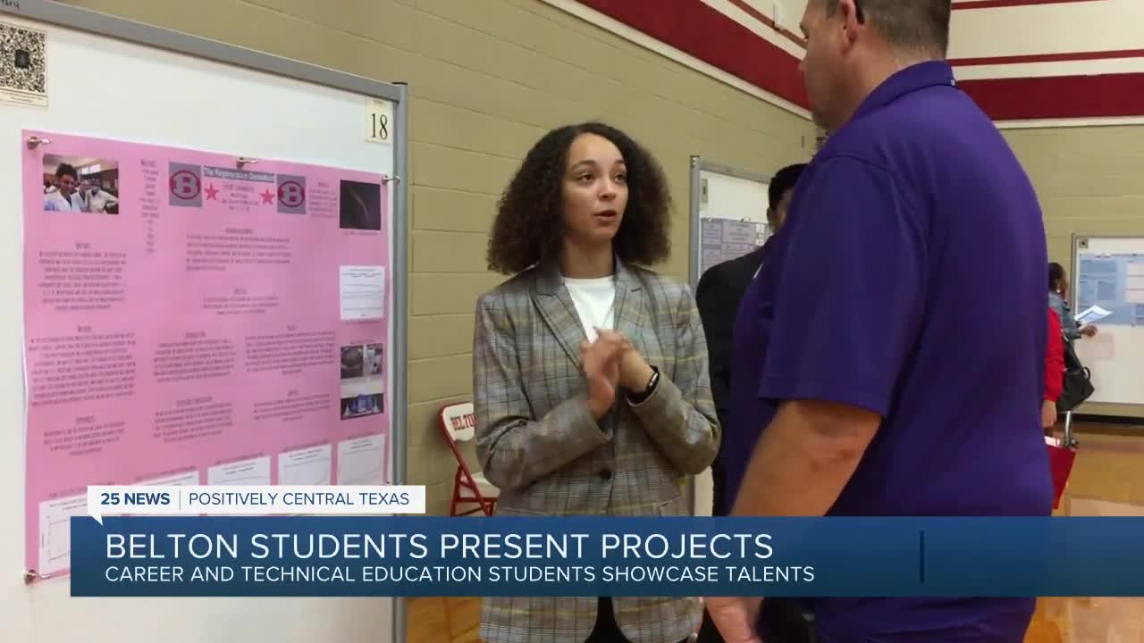Belton High School students present at microbiology symposium