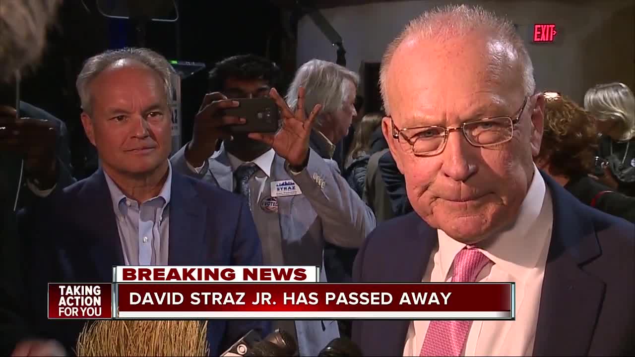 Tampa Bay area leaders react to David Straz's death