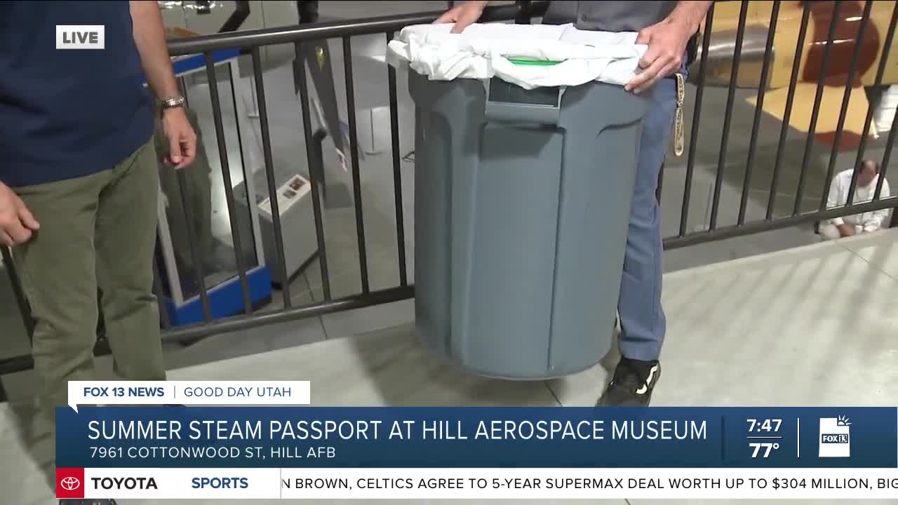 The STEAM Summer Passport Program at Hill Aerospace Museum