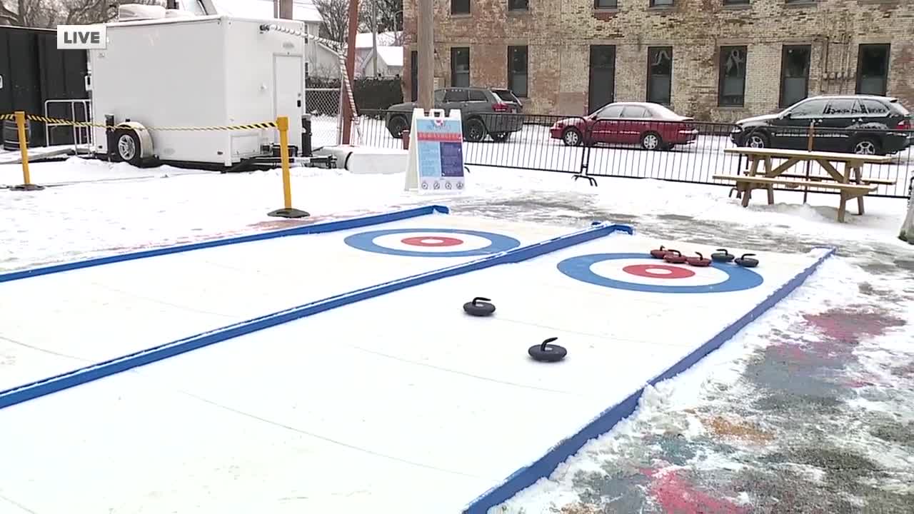 Platform Beer Co. brings curling to Cleveland at 'The Lot'