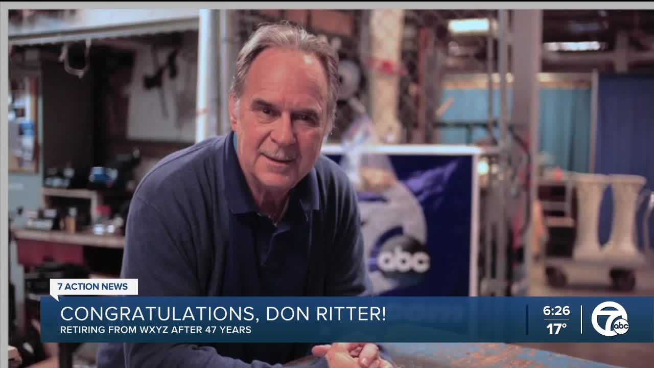 Longest-serving WXYZ employee retires after 47 years at Broadcast House