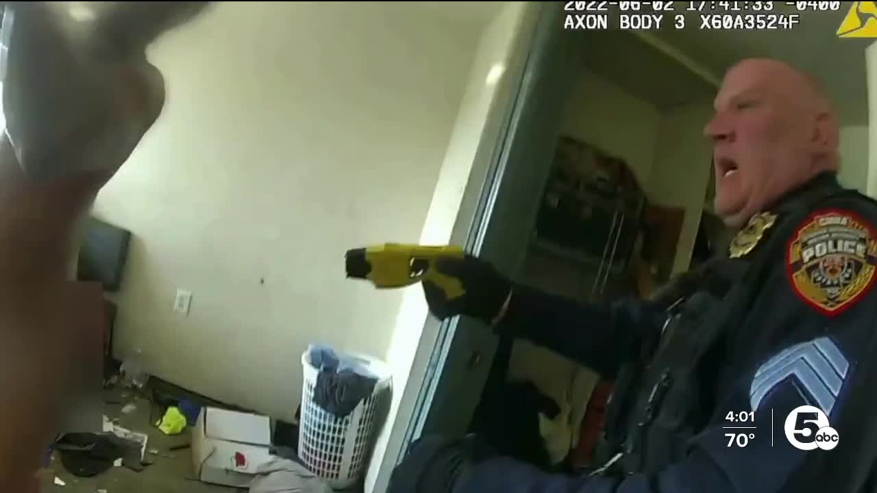 Body cam shows man fight 2 CMHA officers before being shot